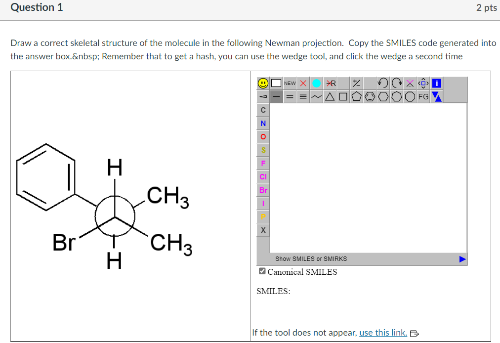 [solved] Draw A Correct Skeletal Structure Of The Molecul