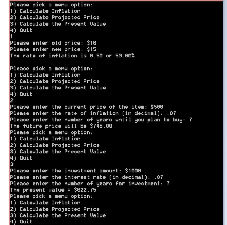 Solved In this lab you'll be creating functions to perform | Chegg.com