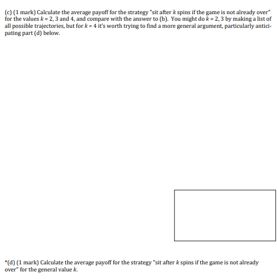 Solved 5. [6 marks] Another version of Skunk redux uses a | Chegg.com