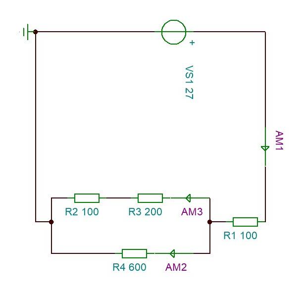 Solved Create the circuit in TINA TI. How much current flows | Chegg.com