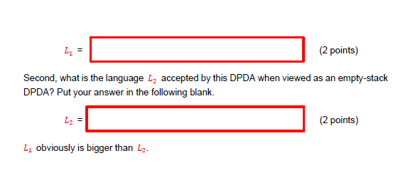 1. (8 points) Final-state acceptance and empty-stack | Chegg.com