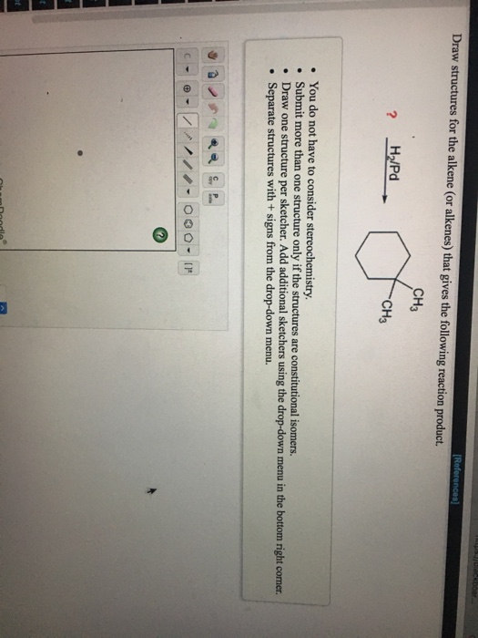 Solved Draw structures for the alkene (or alkenes) that | Chegg.com