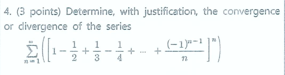 Solved 4. (3 points) Determine, with justification, the | Chegg.com