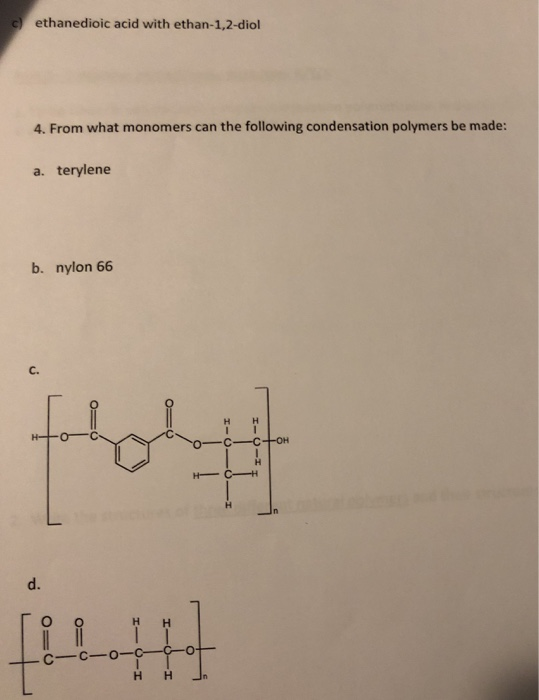 Solved 3. Predict the products of the following reactions: | Chegg.com
