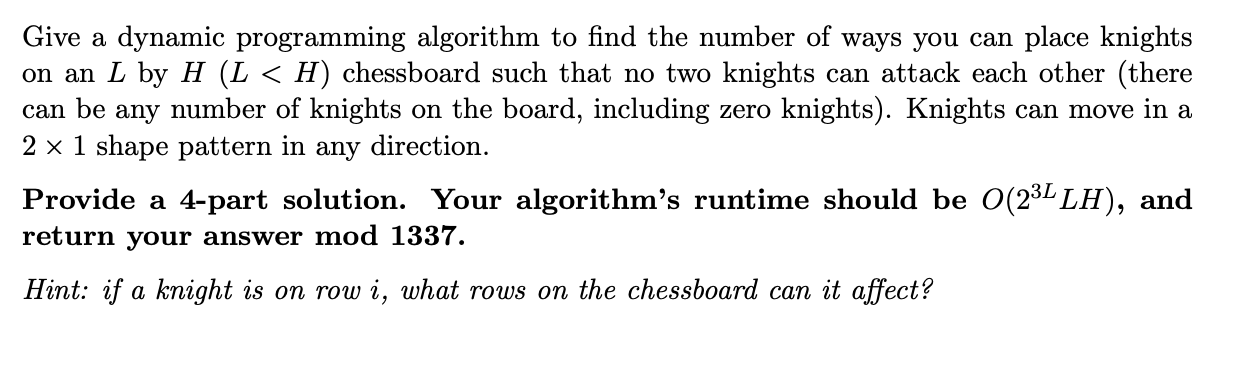 Solved Give a dynamic programming algorithm to find the | Chegg.com