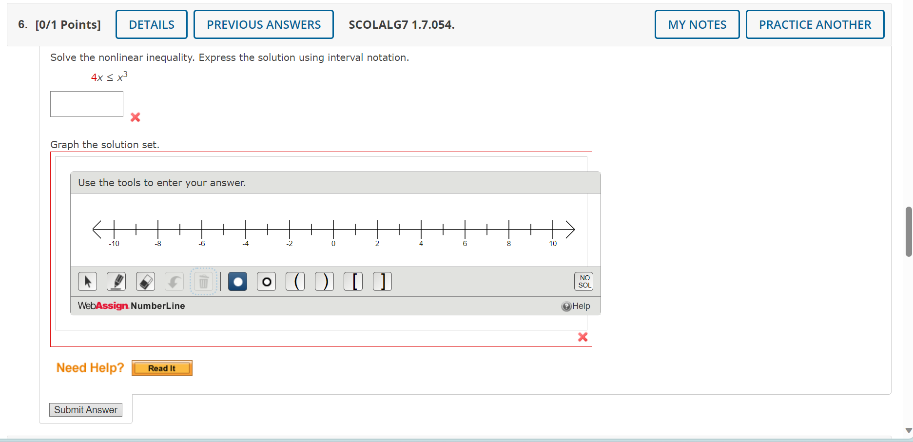 Solved Solve the nonlinear inequality. Express the solution | Chegg.com