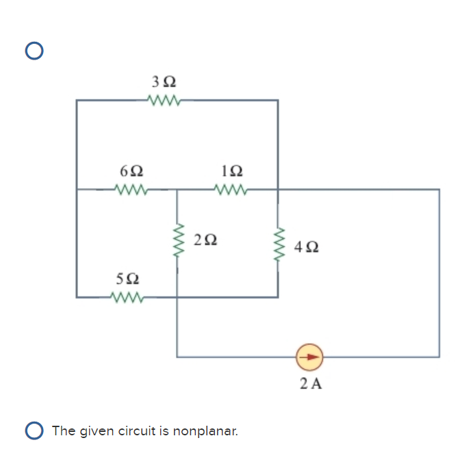Solved Check whether the circuit given below is planar or | Chegg.com