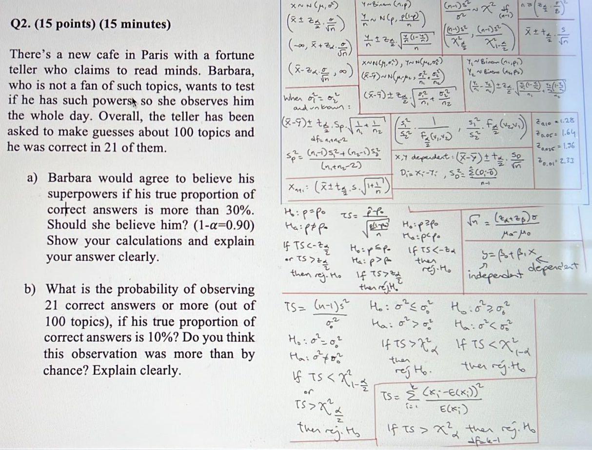 Solved the whole day. Overall, the teller has been asked to | Chegg.com