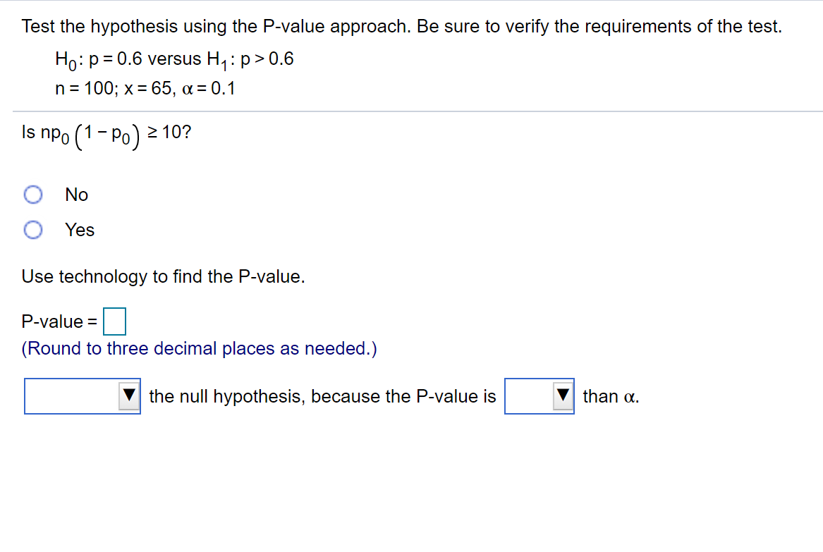 Solved Test the hypothesis using the P-value approach. Be | Chegg.com