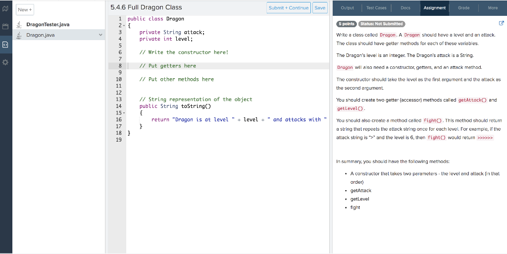Solved New Save Output Test Ceses Docs Assignment Grade 