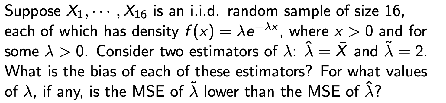 Solved Suppose X1,⋯,X16 is an i.i.d. random sample of size | Chegg.com
