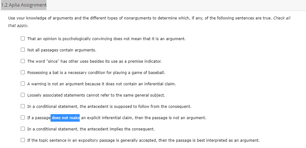 Solved Use your knowledge of arguments and the different | Chegg.com