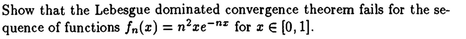 Solved Show that the Lebesgue dominated convergence theorem | Chegg.com