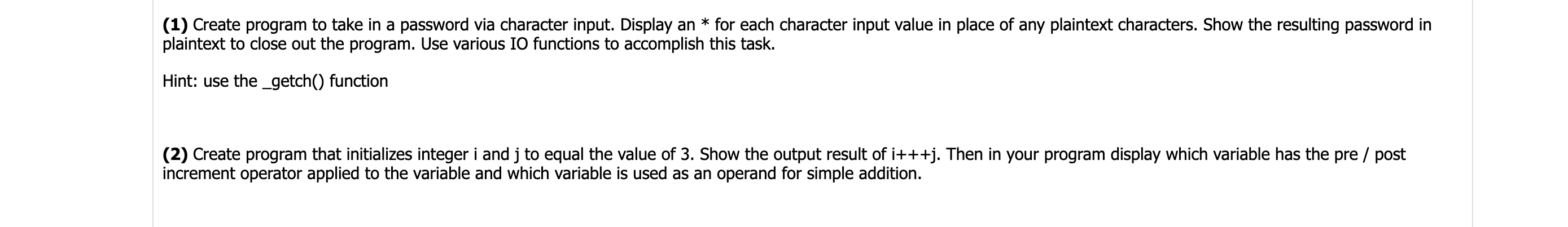Solved Can someone code either 1 or 2 in a way a beginner | Chegg.com
