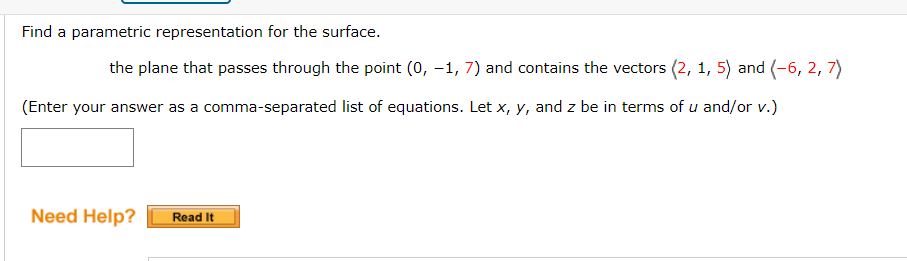 Solved Find a parametric representation for the surface. the | Chegg.com