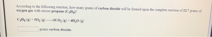 Solved According to the following reaction, how many grams | Chegg.com