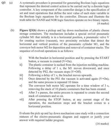 Solved (a) A systematic procedure is presented for | Chegg.com