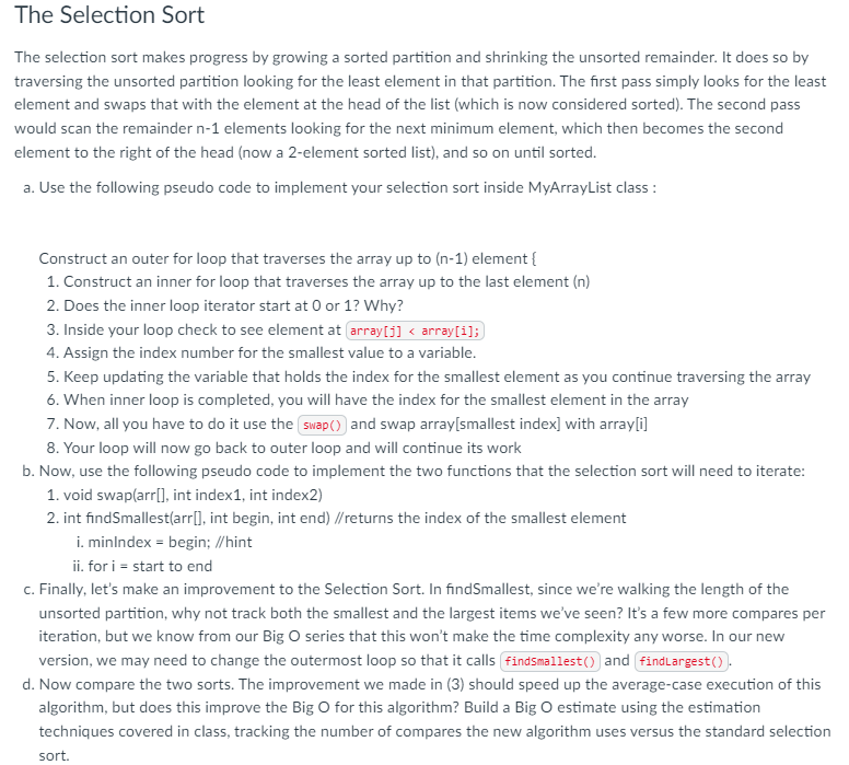 Solved import java.util.*; import java.util.Comparator; | Chegg.com