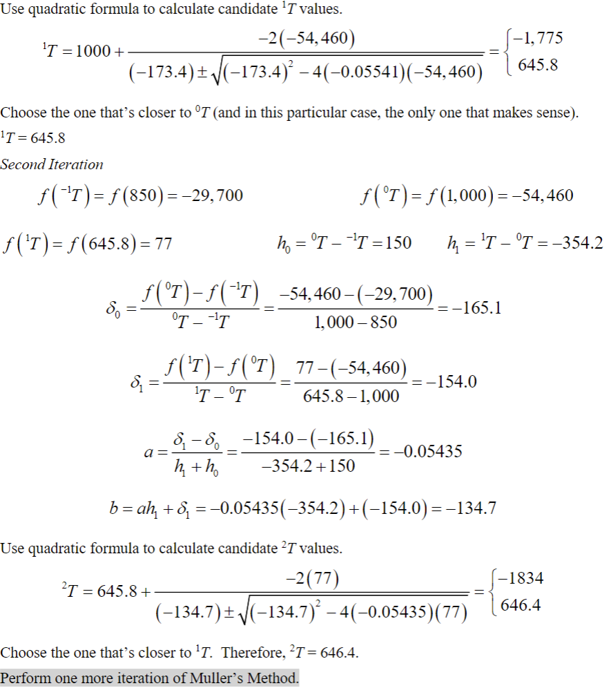 From the equation sheet: -2c i+T = T + b+Vb2 - 4ac = | Chegg.com