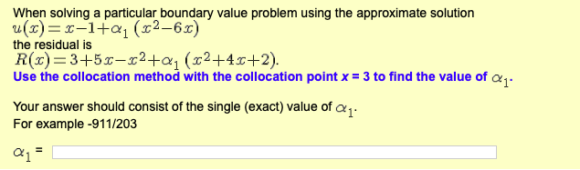 Solved When solving a particular boundary value problem | Chegg.com