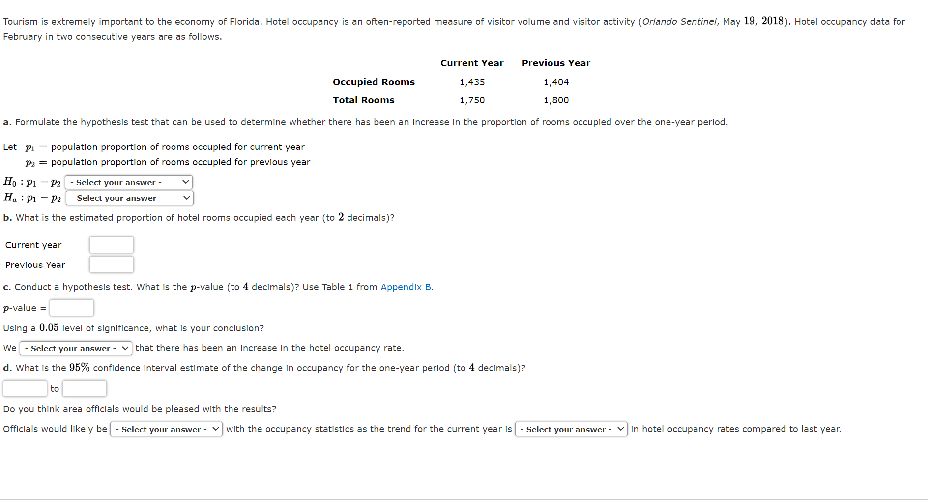 Solved February in two consecutive years are as follows. Let | Chegg.com