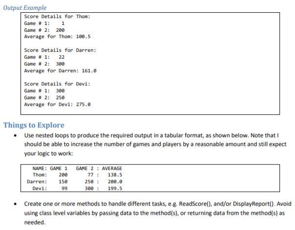 Solved Create a console Java program that will have the user | Chegg.com