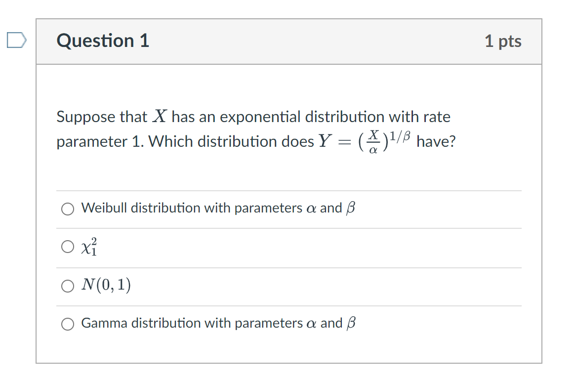 Solved Suppose that X has an exponential distribution with | Chegg.com