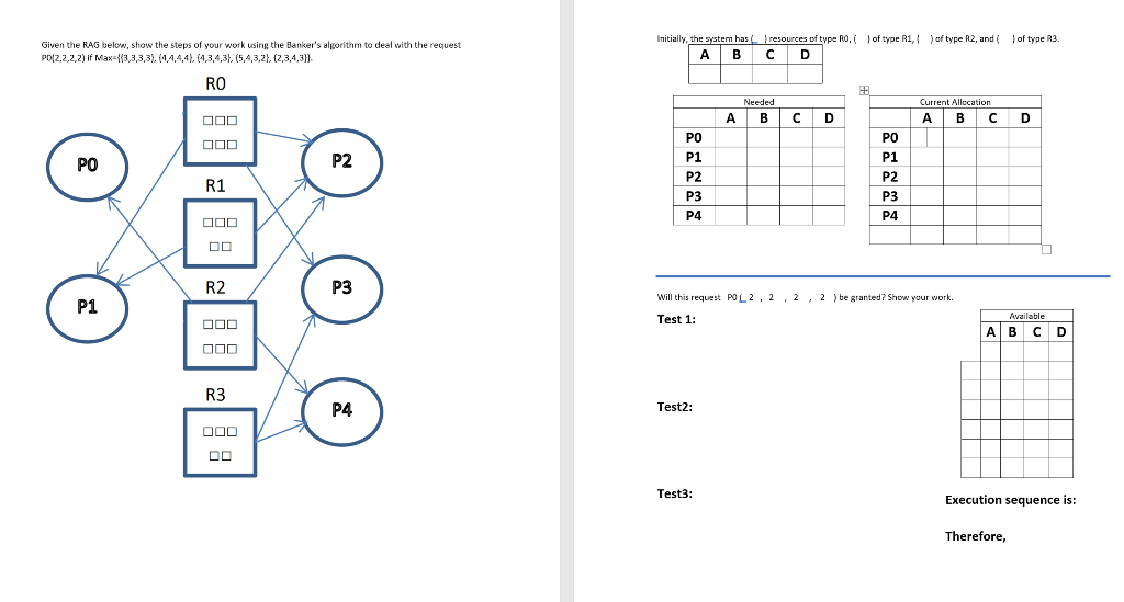 Solved 1 of type R1, ) of type R2, and of type R2. Given the | Chegg.com