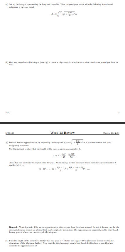 Solved Please help with parts c and d!! ﻿determine if they | Chegg.com