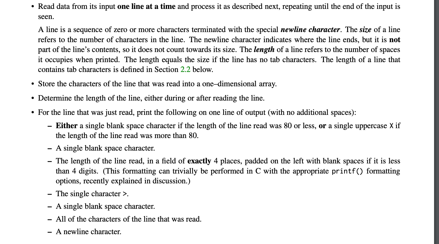 Solved Need help in C !! Especially on tab character | Chegg.com