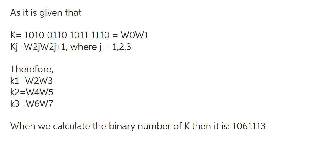 how do we calculate for K? HOW did they get that | Chegg.com