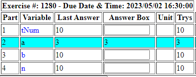 1280) Refer to the LT table. | Chegg.com