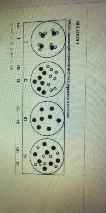 Solved Which microscopic representation best represents a | Chegg.com