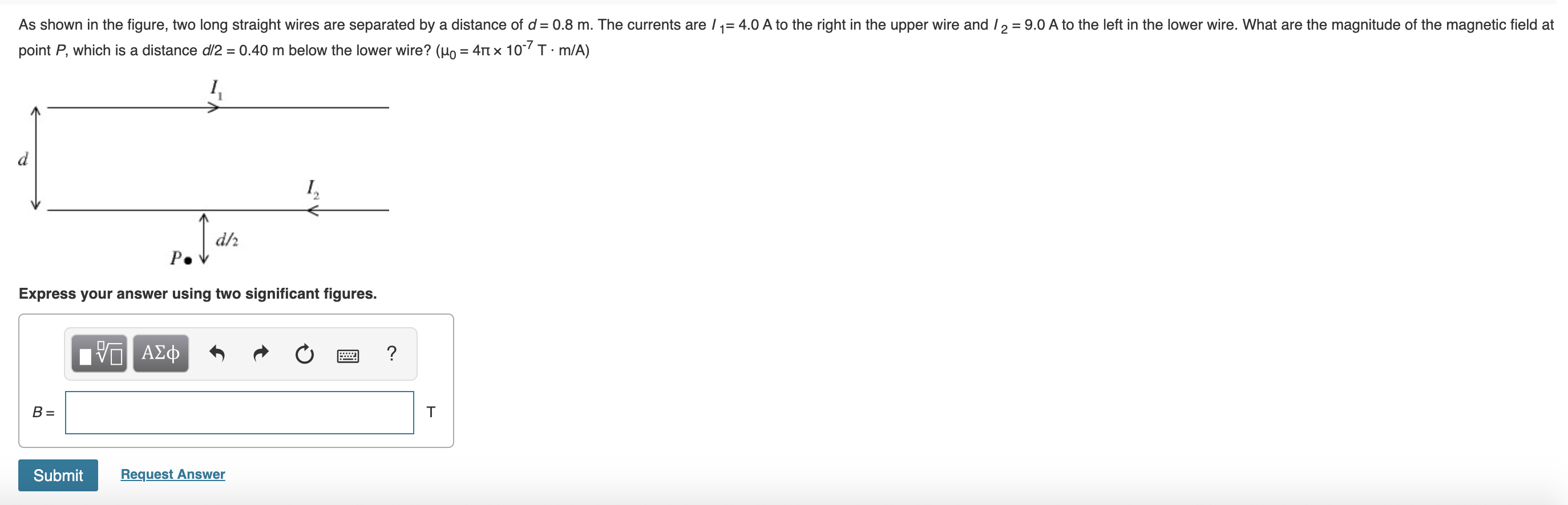 Solved Part B What are the direction of the magnetic field | Chegg.com