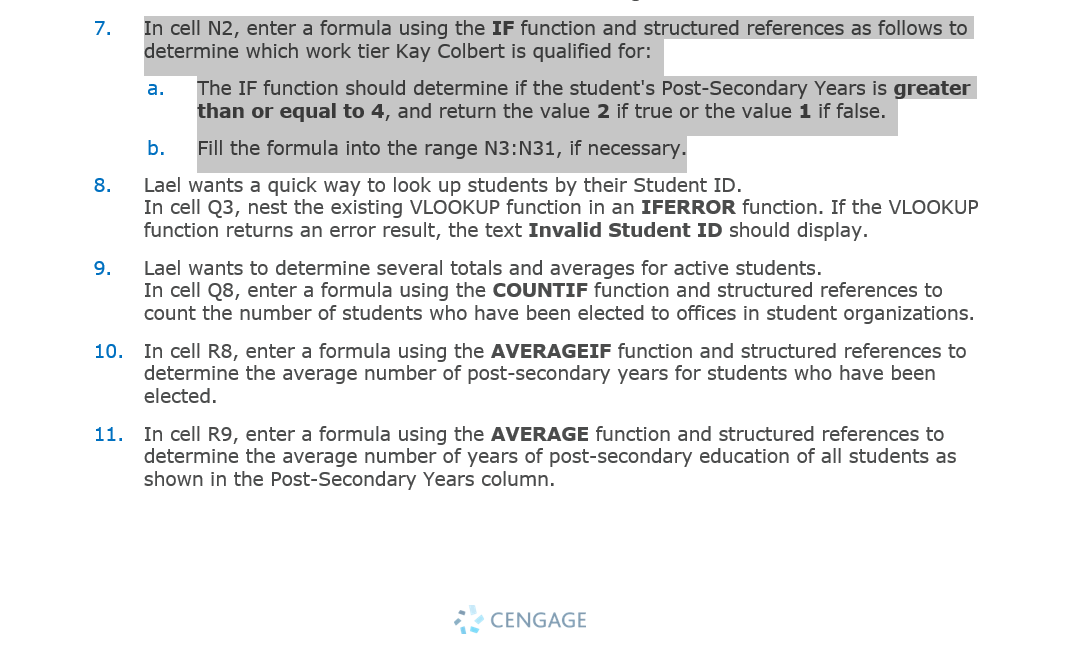 Need help with some of the formulas for this | Chegg.com