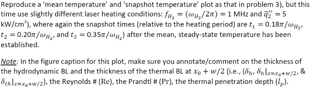 Produce a plot of the mean temperature profile from | Chegg.com