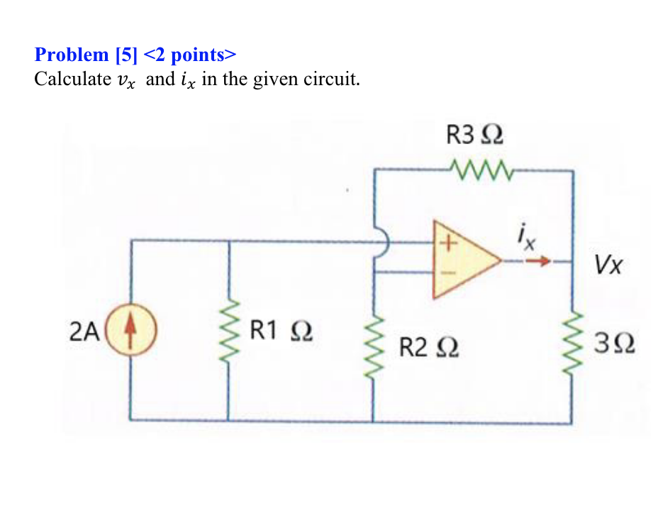 Solved Calculate vx ix in ﻿the given | Chegg.com