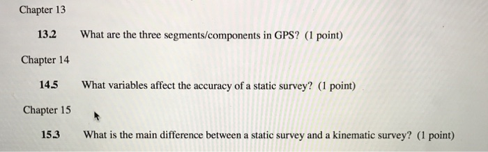Solved Chapter 13 13.2 Chapter 14 What are the three | Chegg.com
