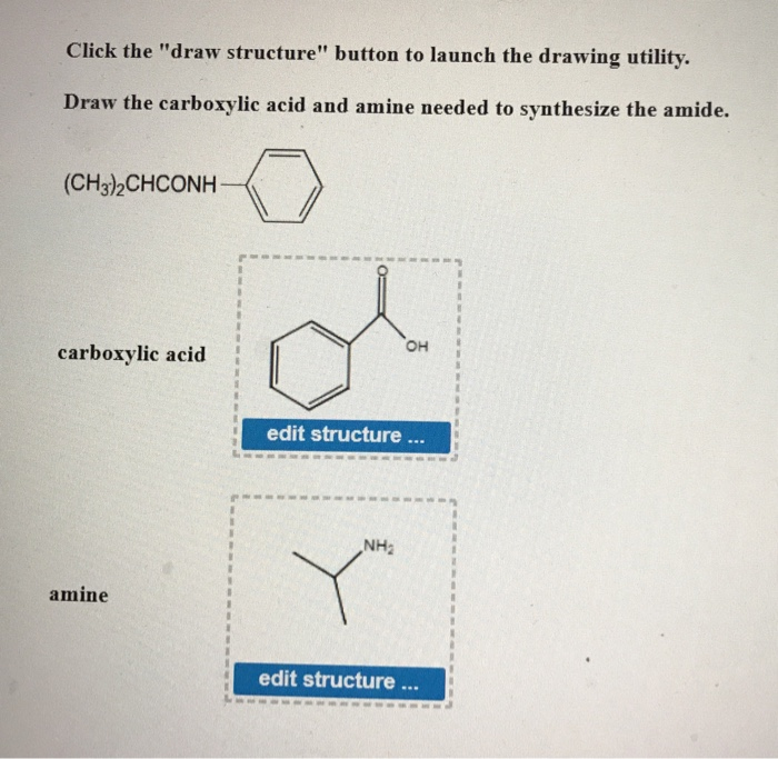 Solved Click the "draw structure" button to launch the | Chegg.com