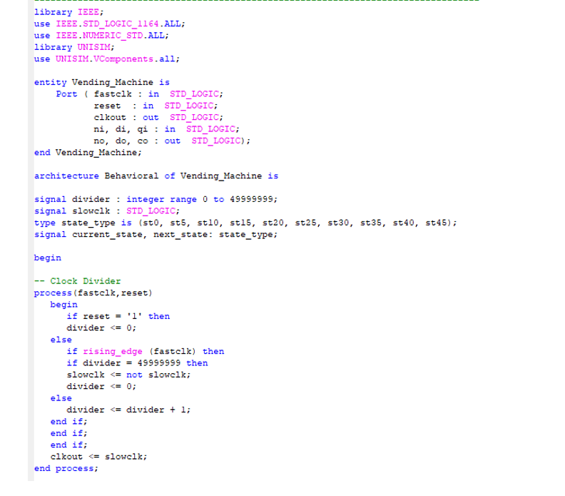 Solved library IEEE; use IEEE.STD_LOGIC_1164.ALL; use | Chegg.com