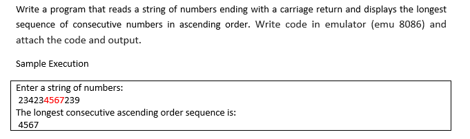 This is Assembly Language. Write code in emulator | Chegg.com