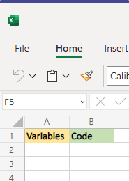 Solved Using the provided Microsoft Excel, create a codebook | Chegg.com