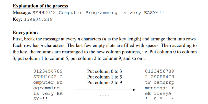 Solved Write a program to encrypt (or decrypt) the user | Chegg.com