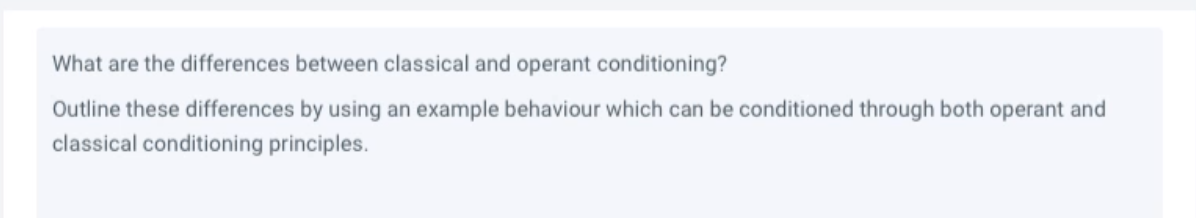 Solved What are the differences between classical and | Chegg.com