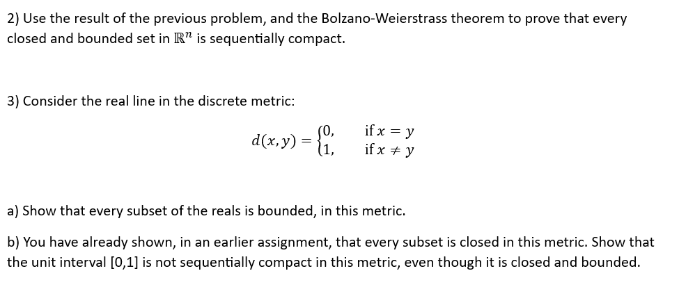Solved 4) Consider the functions fn(x)=⎩⎨⎧−1,nx,1, if if | Chegg.com