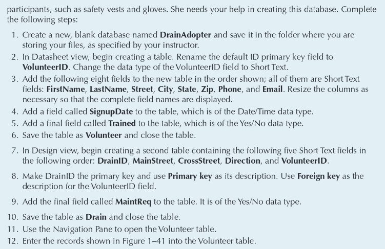 Solved participants, such as safety vests and gloves. She | Chegg.com