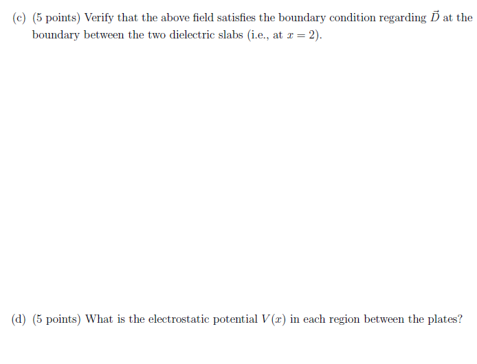 Solved = (30 points) Two infinite, plane parallel, perfectly | Chegg.com