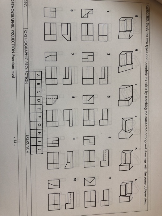 Solved EXERCISES. Study the two types and complete the table | Chegg.com