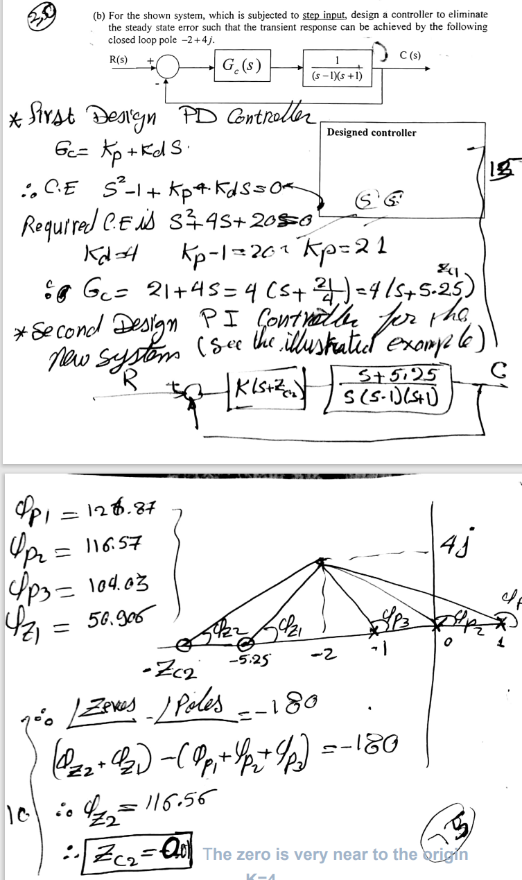 Solved 29 (b) For the shown system, which is subjected to | Chegg.com