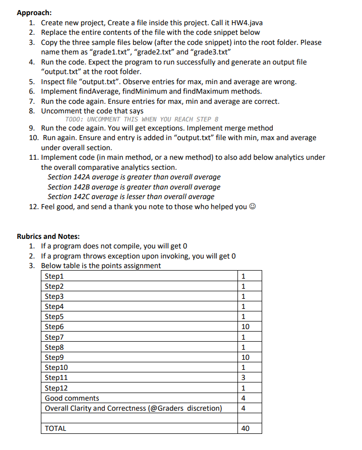 Reading, Processing and Processing data using Arrays | Chegg.com